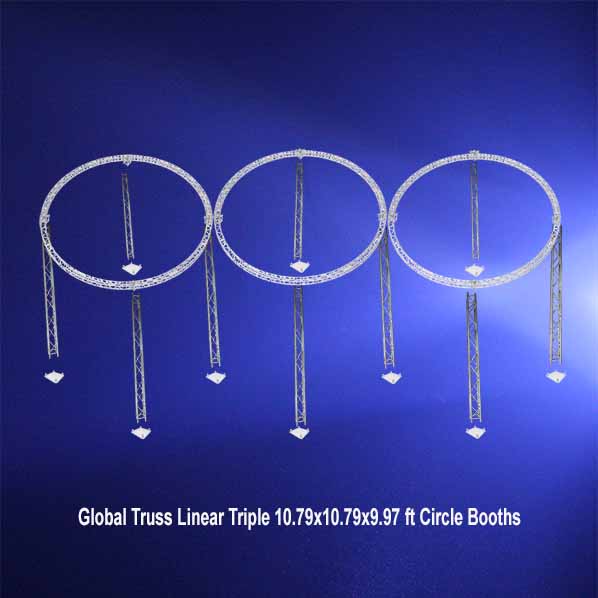 Let’s Build a Global Truss Linear Triple 10.79 × 10.79 × 9.97 ft Circl