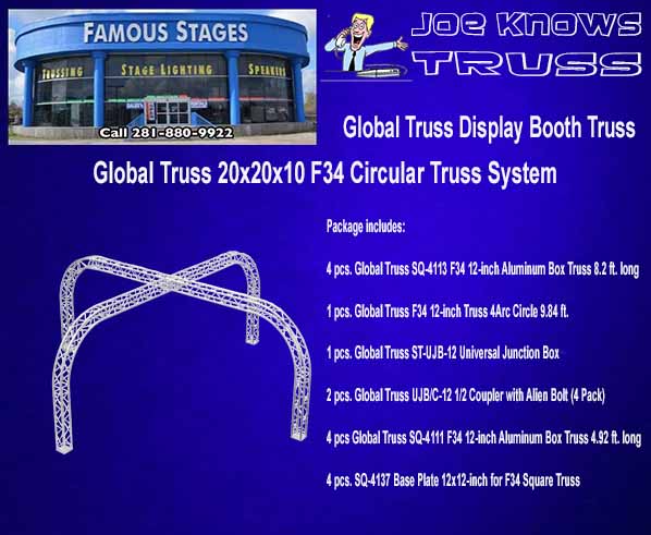 Stage with Global Truss: A Guide to the 20x20x10 Feet F34 Circular ...